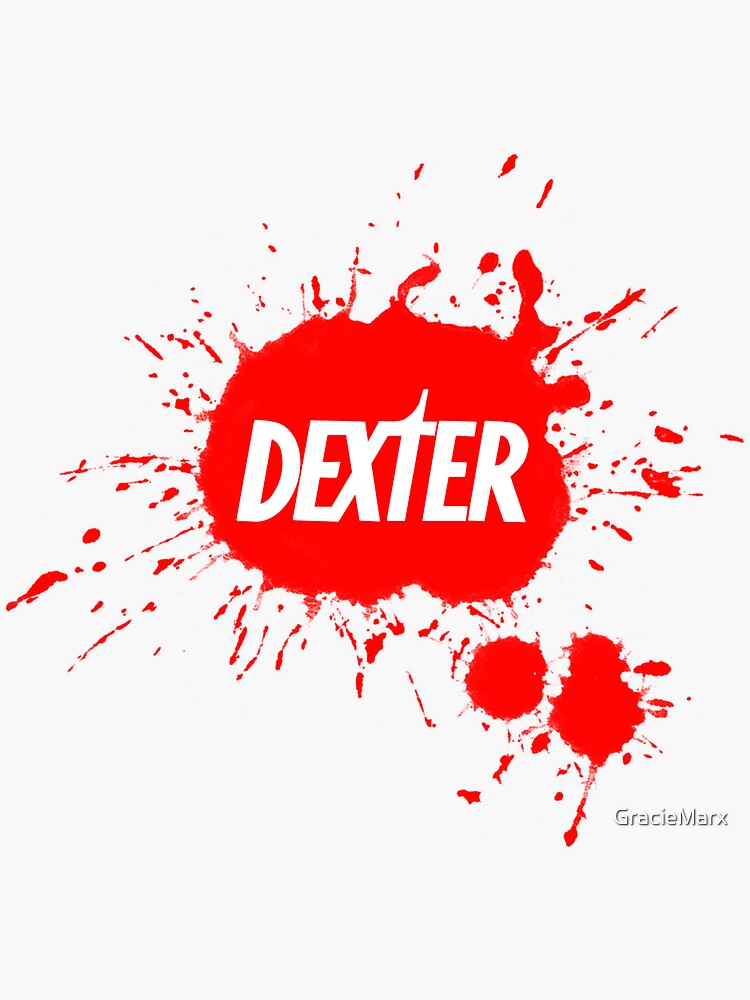 "Dexter Inspired Sticker " Sticker for Sale by GracieMarx | Redbubble