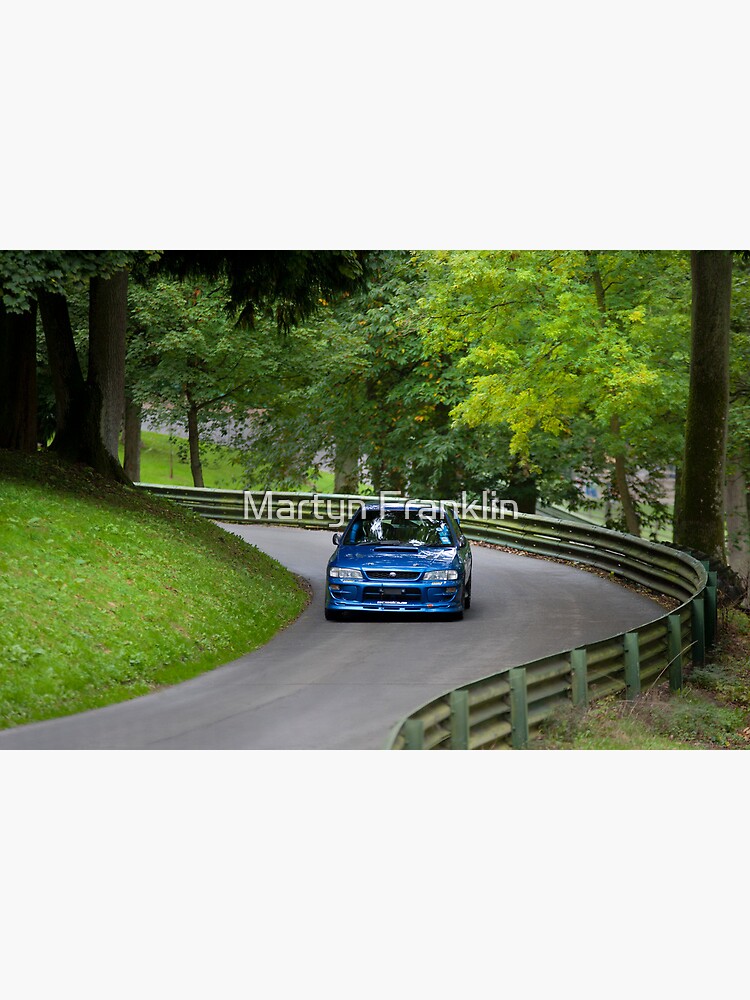 Subaaru Impreza hill climb racing Premium Matte Vertical Poster sold by ...