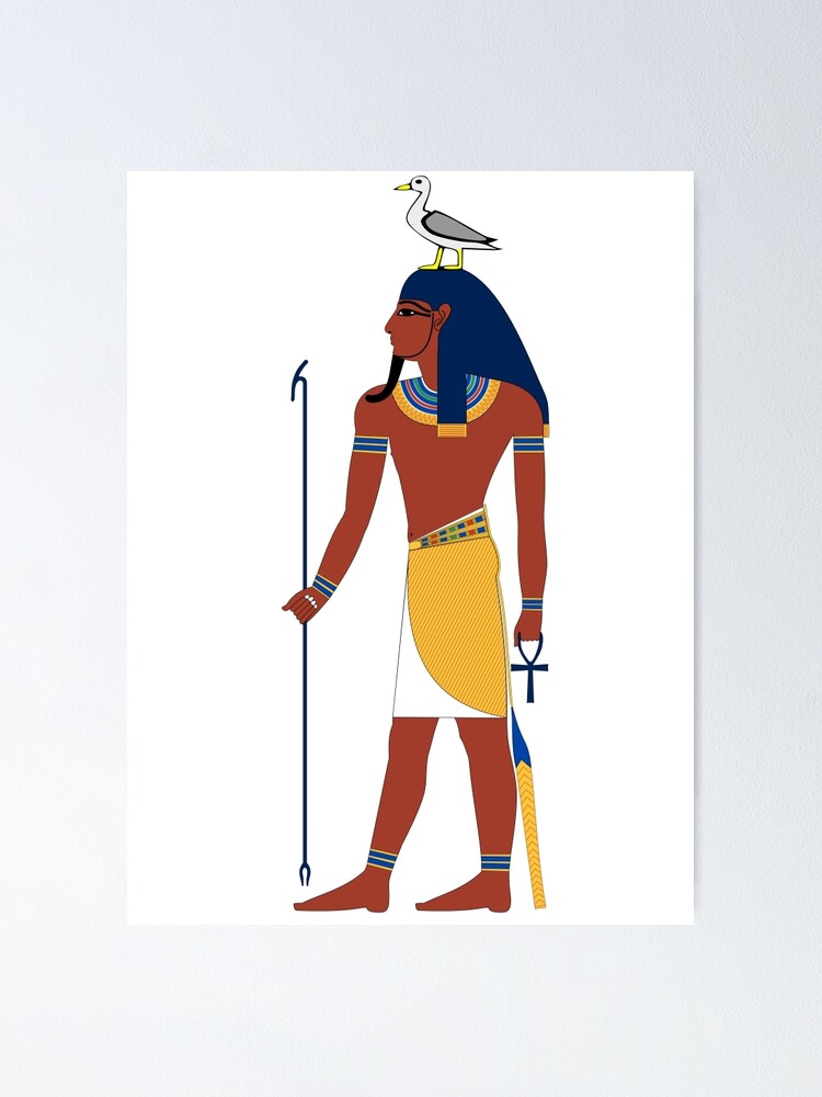"Geb | Egyptian Gods, Goddesses, and Deities" Poster for Sale by ...