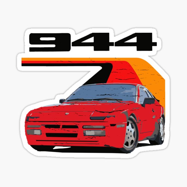 Sticker: Porsche 944 | Redbubble
