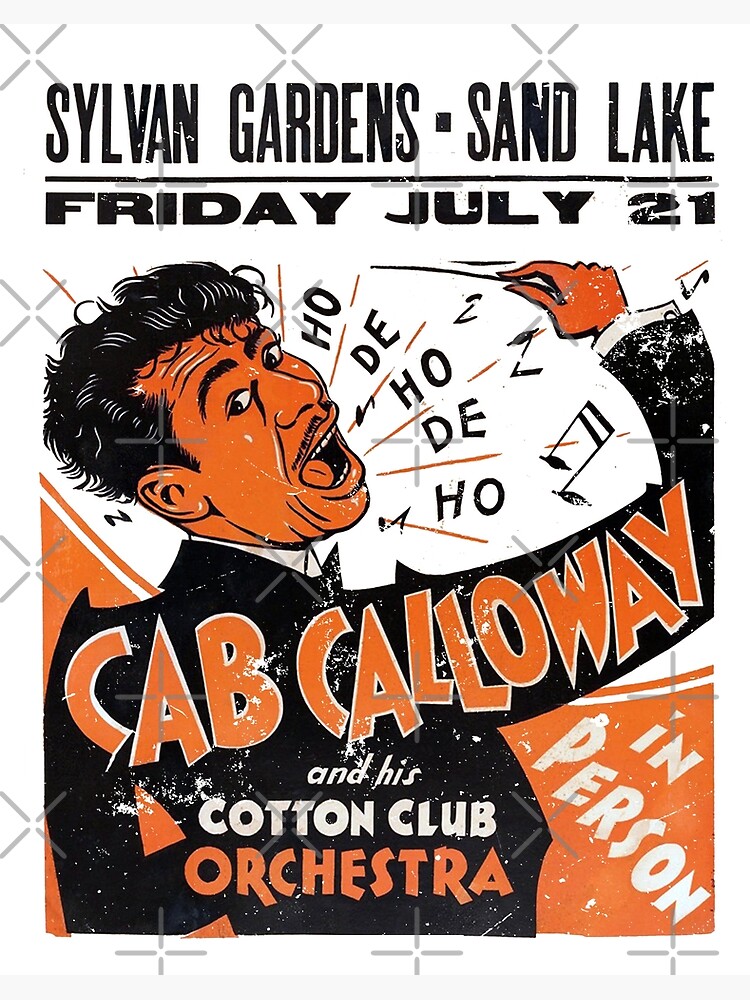 "Cab Calloway" Art Board Print for Sale by Retrorockit | Redbubble