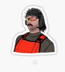 Dr Disrespect Stickers | Redbubble
