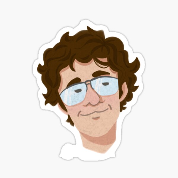 "Alexei Smirnoff from Stranger Things" Sticker for Sale by arithememe ...