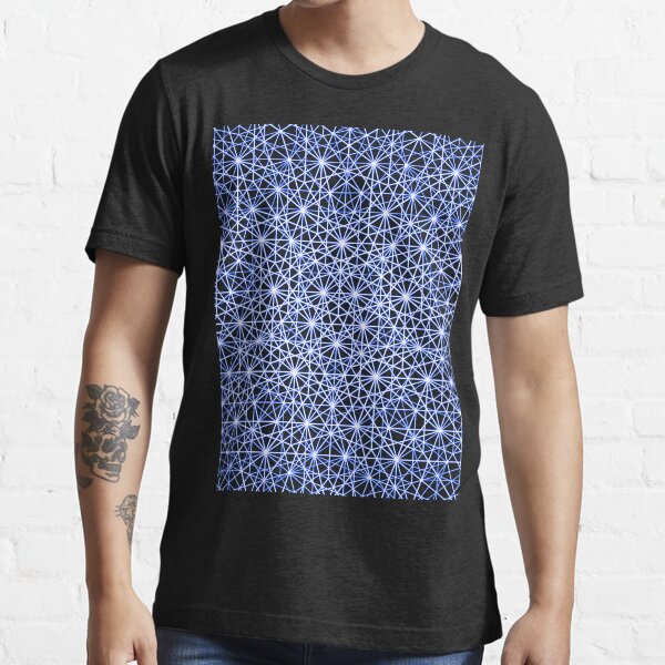 "Blue Masculine Geometric Pattern" T-shirt for Sale by Patterner ...