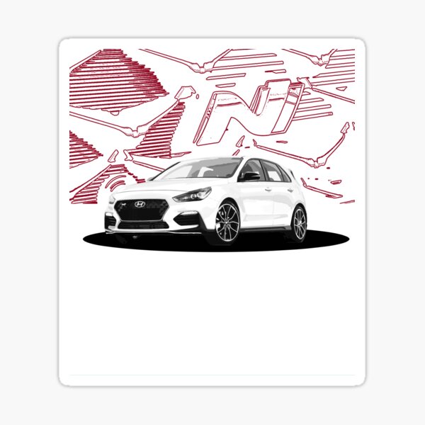 Sticker: I30n | Redbubble