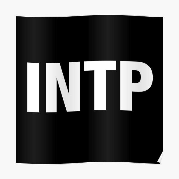 "INTP - Architect" Poster for Sale by ApparelFactory | Redbubble