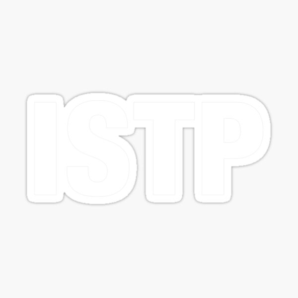 "ISTP - Operator" Sticker for Sale by ApparelFactory | Redbubble