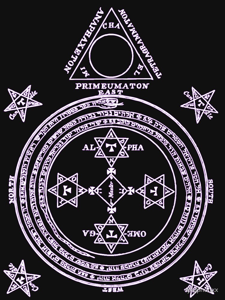 " Magical Circle of King Solomon INVERTED" Essential T-Shirt for Sale ...