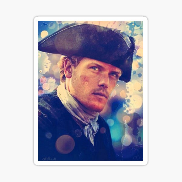 Sam Heughan Stickers | Redbubble