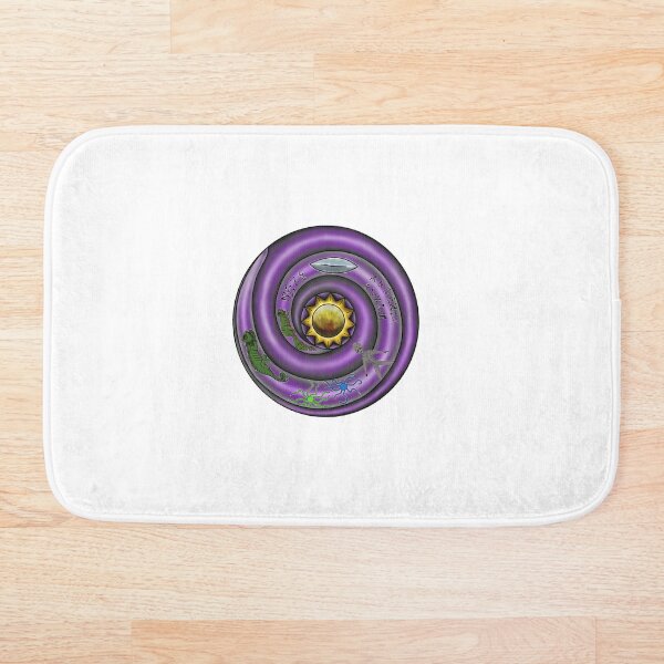 "The Lolladoff Plate" Bath Mat for Sale by Mayan-God | Redbubble