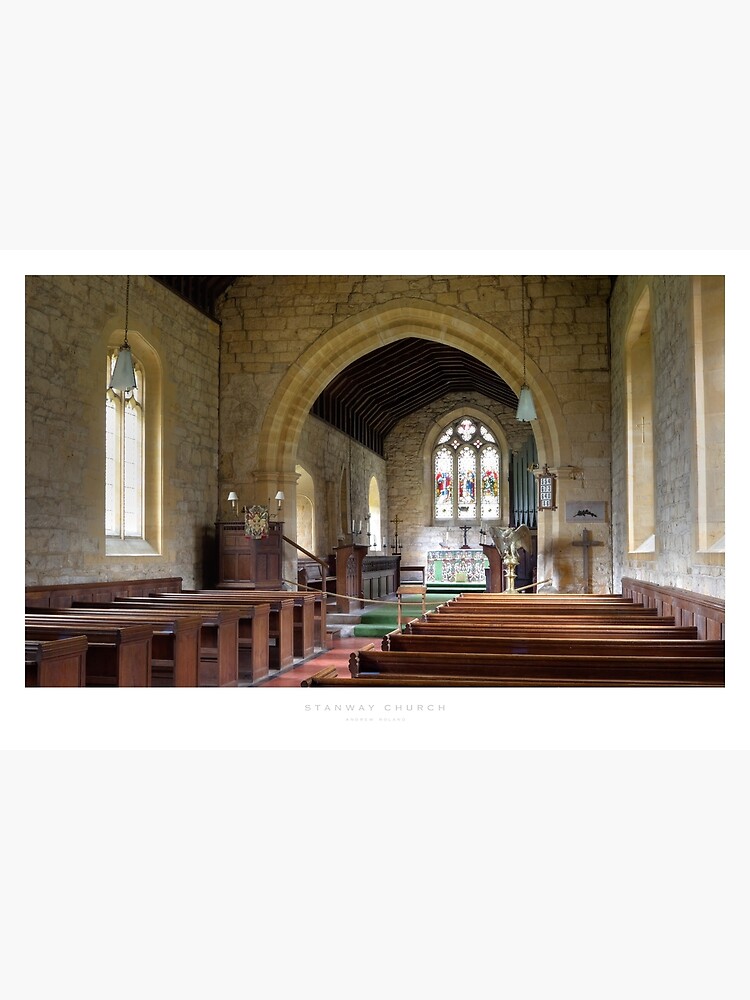 "Stanway Church, Gloucestershire" Poster by andrewroland | Redbubble