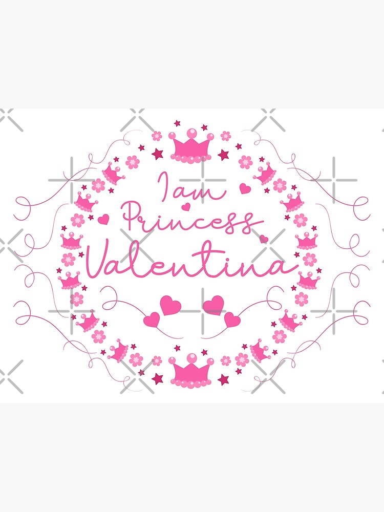 "Valentina Cute Princess Baby girl " Poster by elhefe | Redbubble