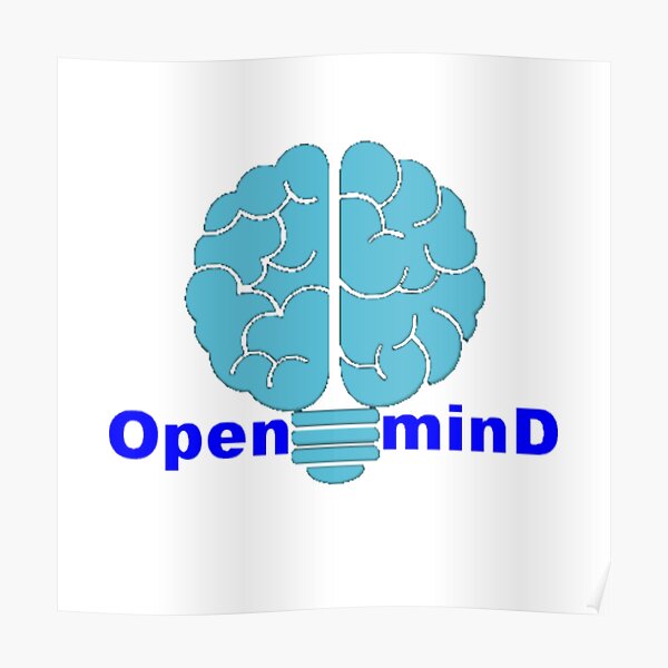 "Open mind" Poster for Sale by marcosprimar | Redbubble
