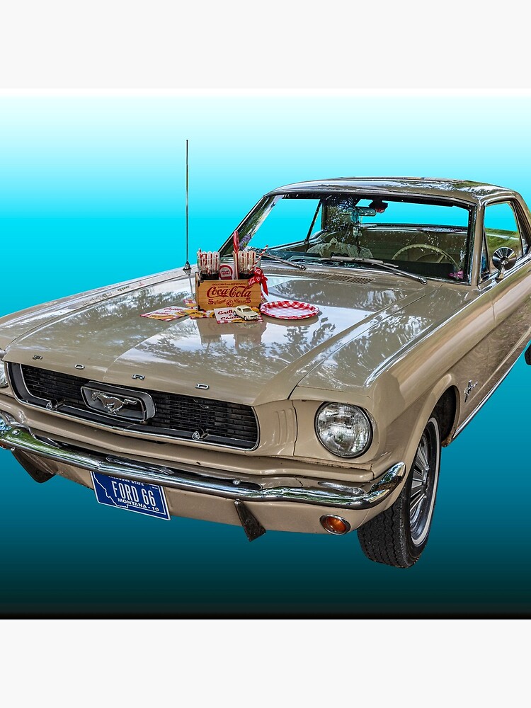 "1966 Ford Mustang" Coasters (Set of 4) for Sale by mtbearded1 | Redbubble