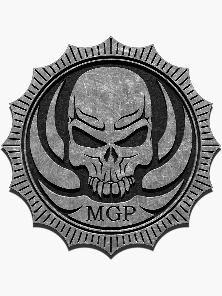 "MGP Seal" Sticker for Sale by Astrobeej | Redbubble