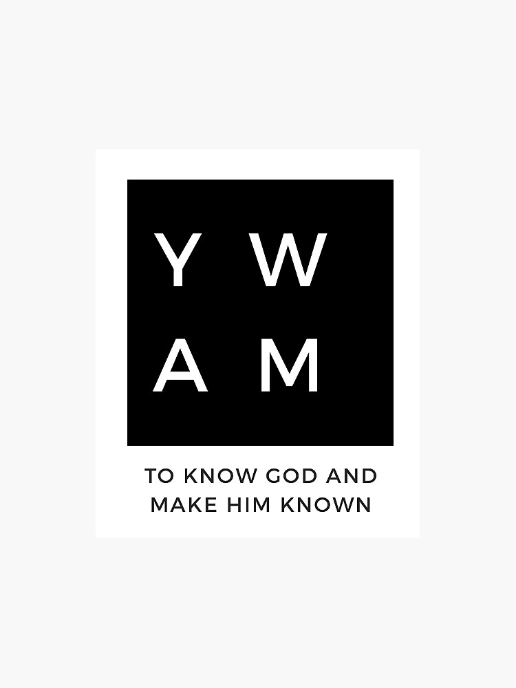 "Youth With A Mission sticker YWAM" Sticker for Sale by moondancevibes ...