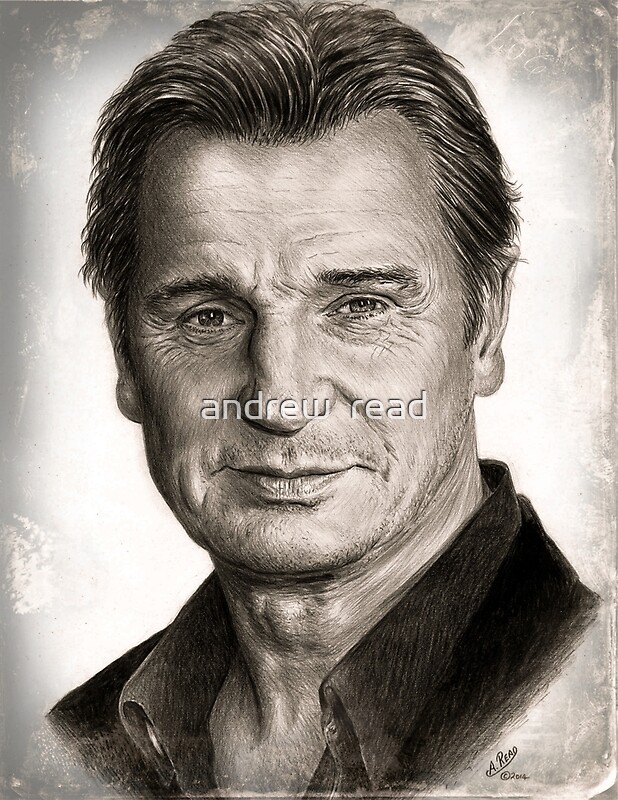 "Liam Neeson" by andrew read | Redbubble
