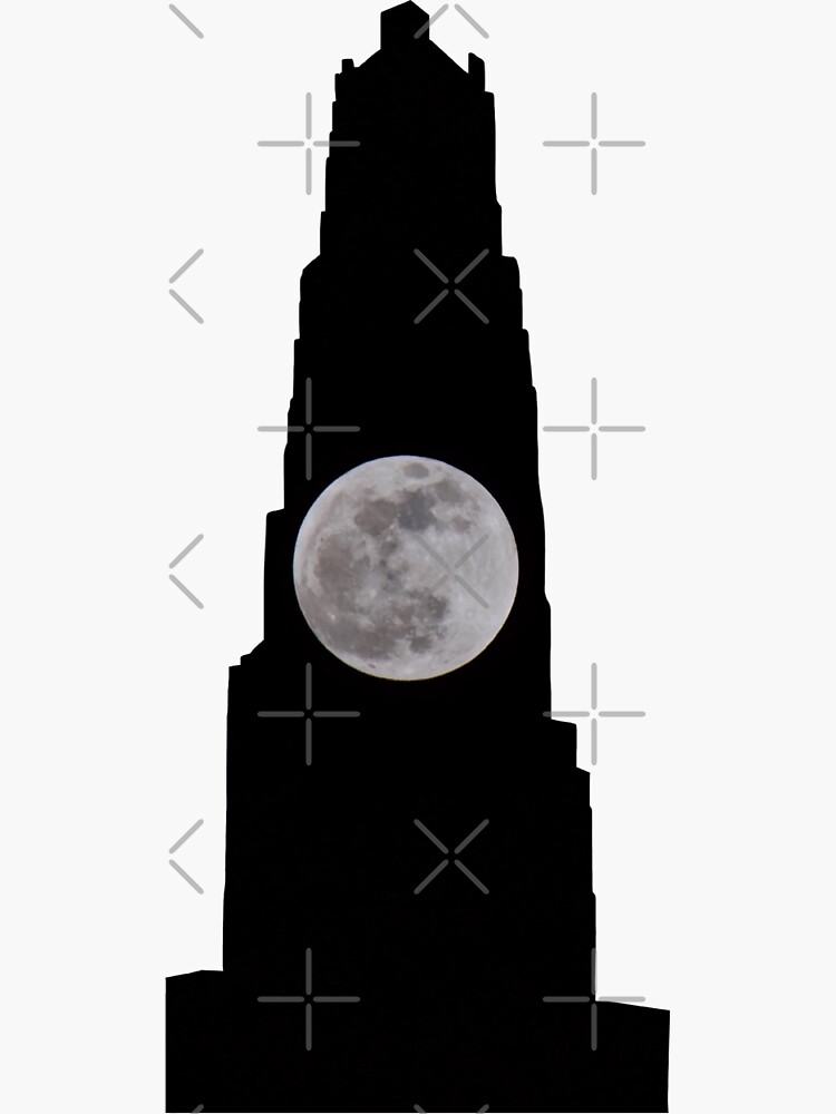 "Cathedral of Learning" Sticker by dcwphotos | Redbubble