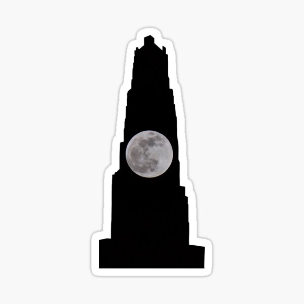 "Cathedral of Learning" Sticker by dcwphotos | Redbubble