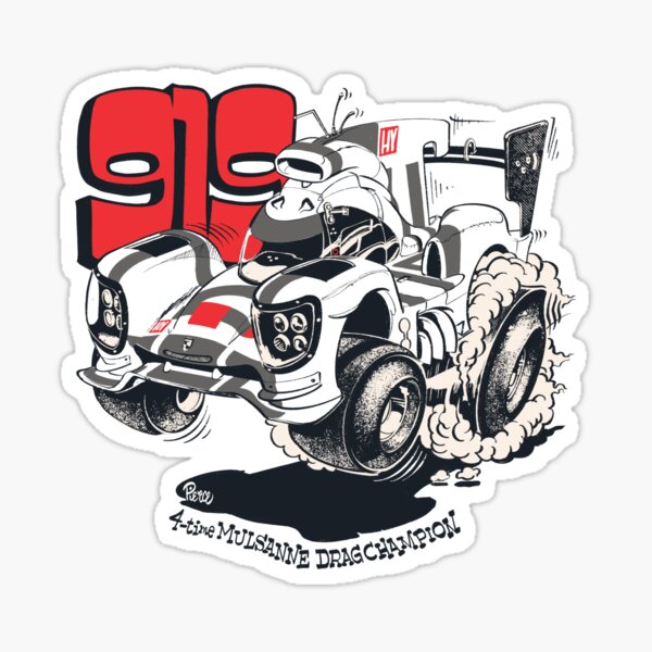 "Kustom 919 Hybrid" Sticker for Sale by willpierce | Redbubble