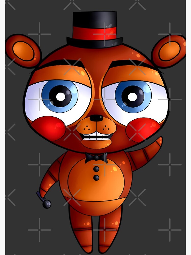 "FNaF 2 - Chibi Toy Freddy Fazbear" Spiral Notebook by MokaMizore97 ...