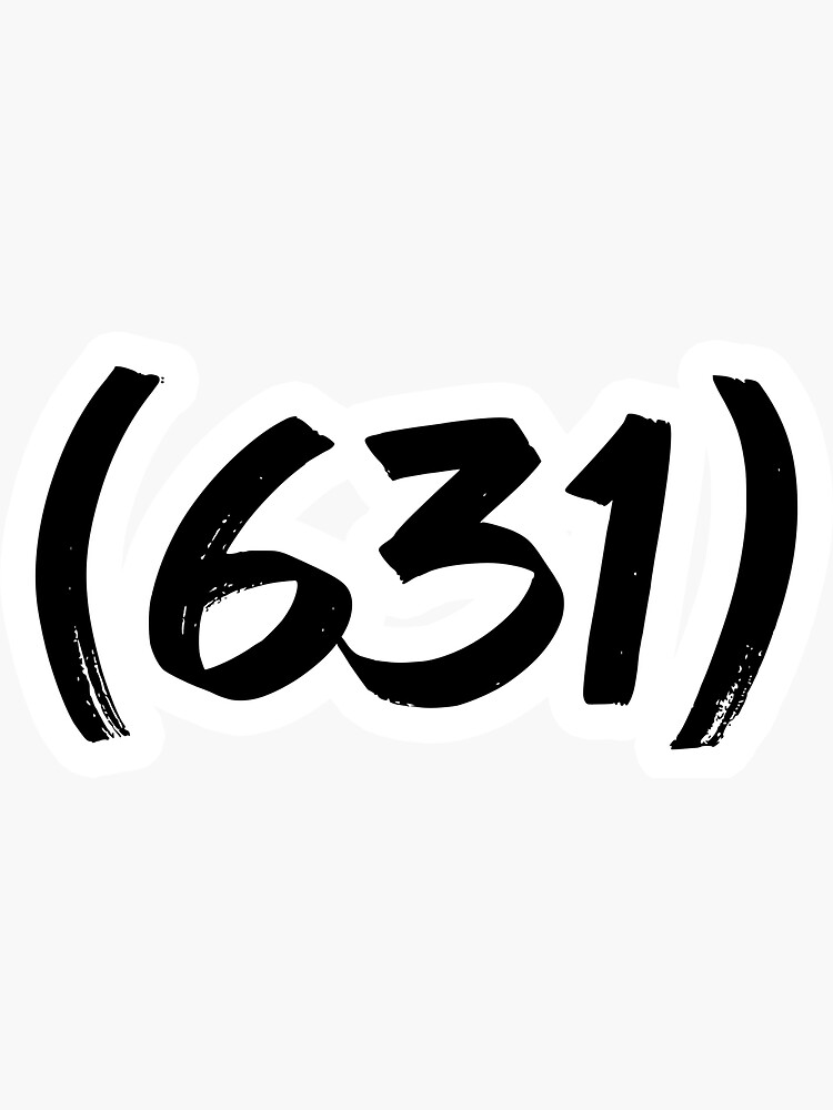 "Long Island 631" Sticker for Sale by DesignsbyKell | Redbubble