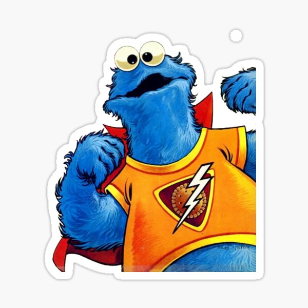 Cookie Monster Stickers | Redbubble