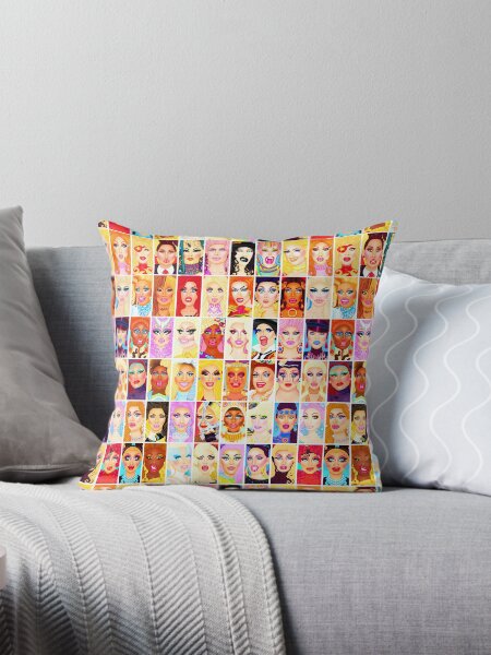 "DRAG QUEEN ROYALTY" Pillow for Sale by leonripstir87 | Redbubble