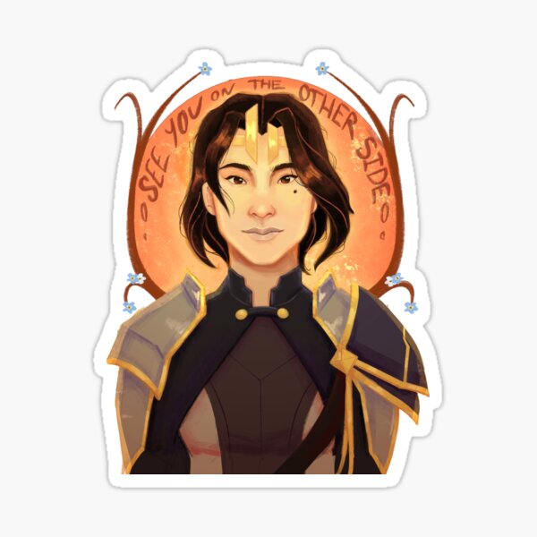 "Queen Sarai" Sticker for Sale by Axolotlator | Redbubble