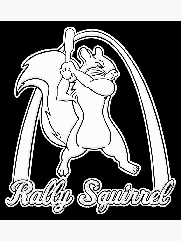 "Rally Squirrel " Poster by SlayingLover | Redbubble