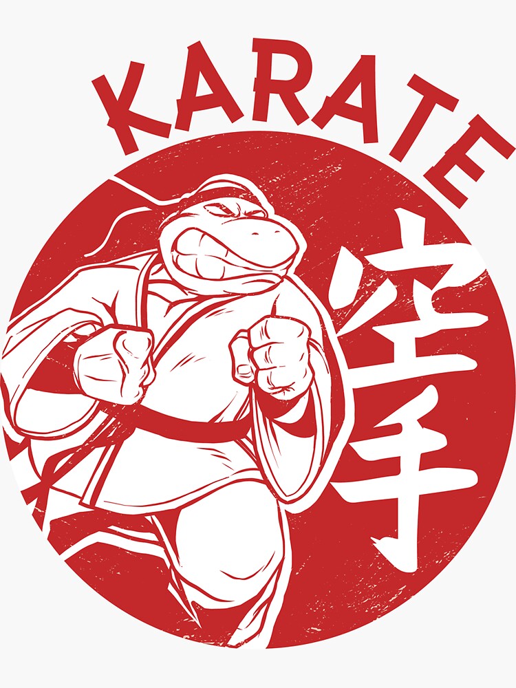 "Karate Turtles Teenage Mutant Ninja Turtles" Sticker for Sale by ...