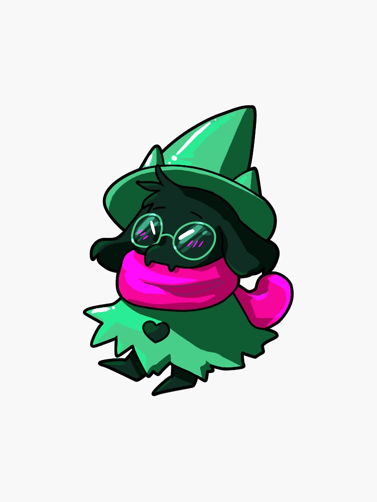 "Ralsei" Sticker for Sale by LaFumiko | Redbubble