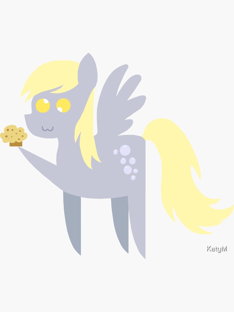 "My Little Pony - Derpy Hooves BBBFF (Song) Style" Sticker by KatyM ...
