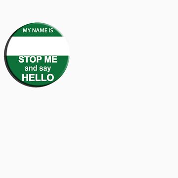 "The Inbetweeners - Your own Big Gay Green badge" Sticker for Sale by ...