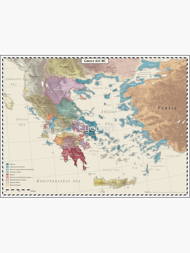 "Greece 431 BC" Art Print for Sale by Cyowari | Redbubble