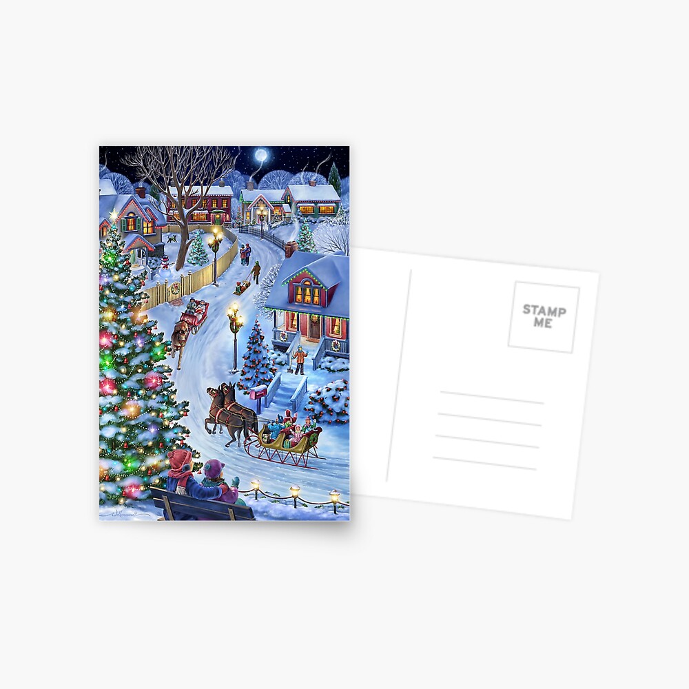 "Jingle All the Way Christmas" Poster for Sale by Halcyon-Studio ...