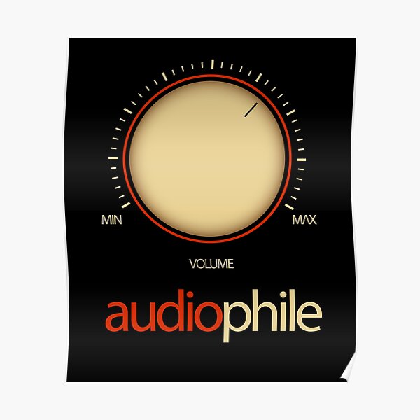 Póster «Amplificador Hi-Fi Vintage Stereo Audiophile Volumen» de ...