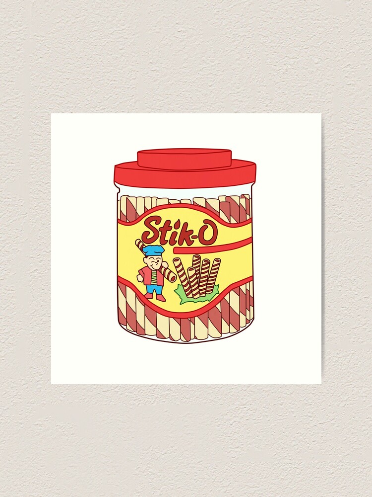 "Stik-O Snack" Art Print for Sale by reinmuthis | Redbubble