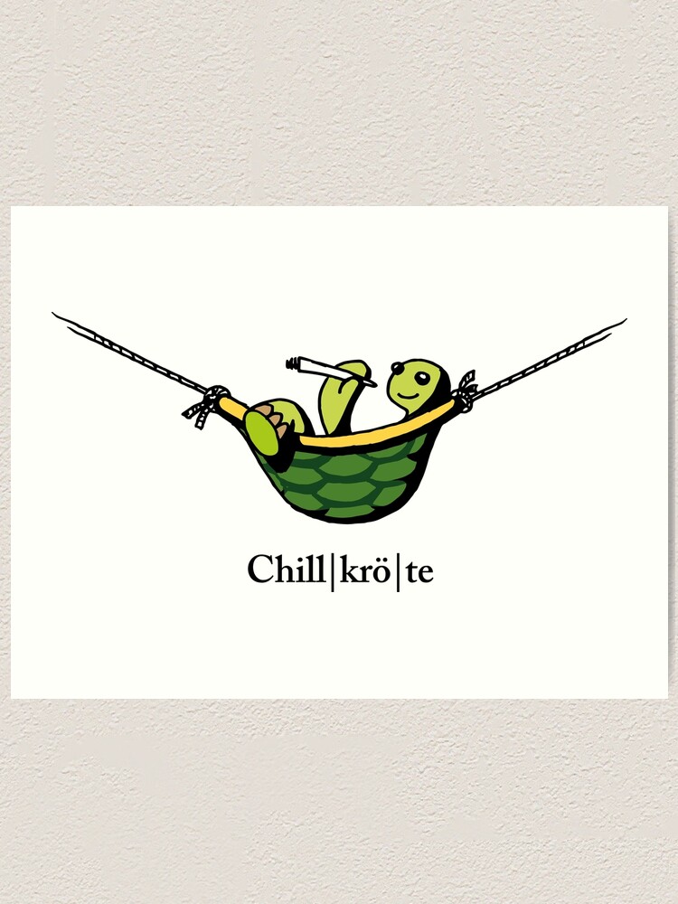 "Chill toad | Chilling Turtle | Turtle | Hammock | Joint | Weed ...