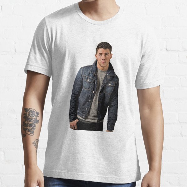 "Nick Jonas" T-shirt for Sale by sieger1996 | Redbubble | handsome t ...