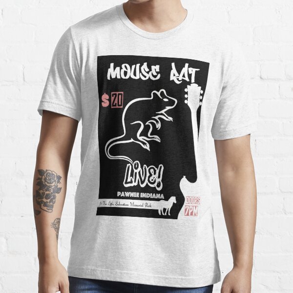 "Mouse Rat Concert Poster" T-shirt for Sale by ConoArt | Redbubble ...