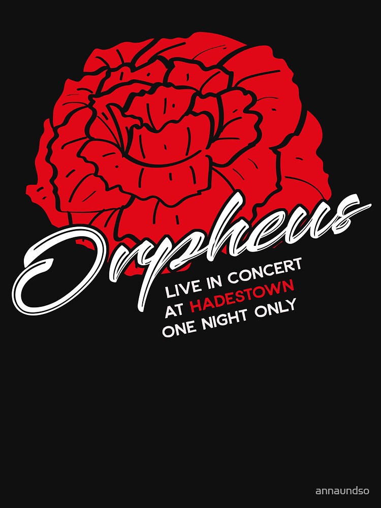 "Orpheus live in concert" T-shirt for Sale by annaundso | Redbubble ...