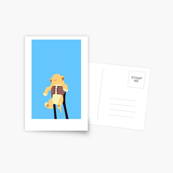 "Simba's Birth" Postcard for Sale by DragonFree | Redbubble