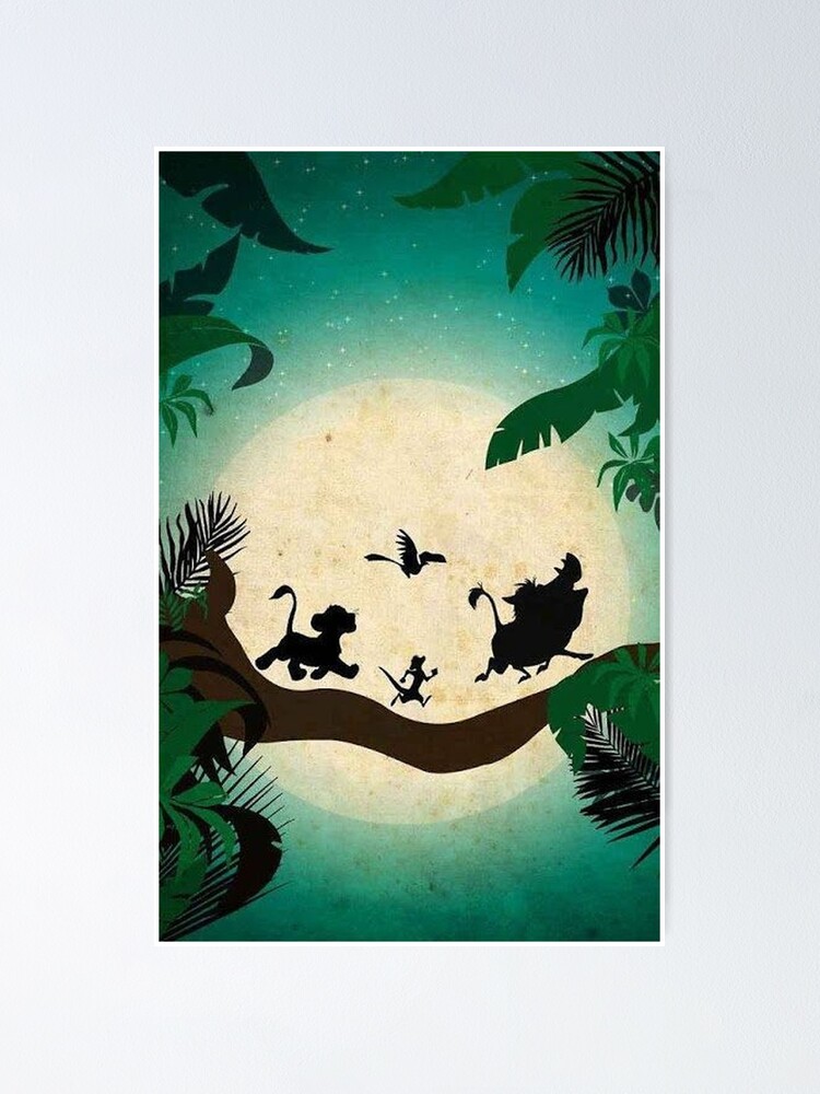 "Simba - Lion King" Poster by DragonFree | Redbubble