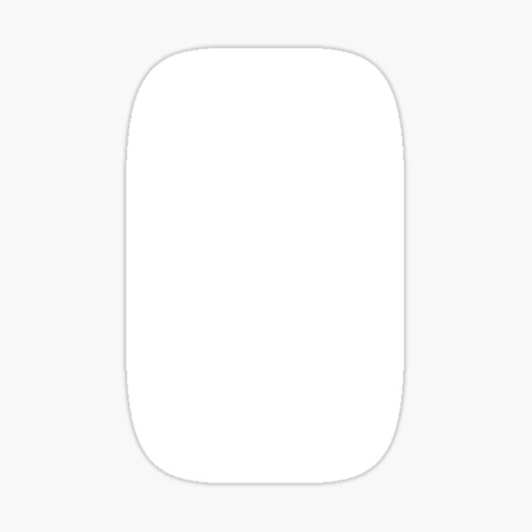 "Superellipse Shape | White on Black Ground - Minimalism Art Design ...