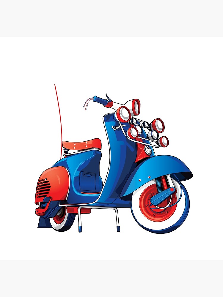 "Scooter Mods" Poster by footydezigns | Redbubble
