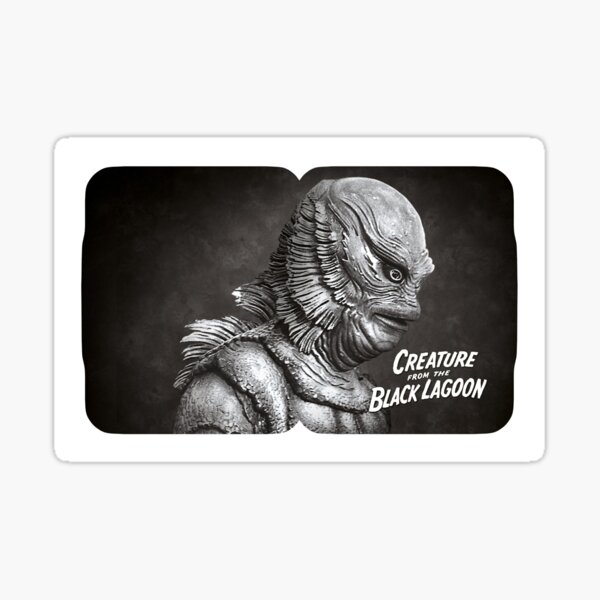 "Creature from the Black Lagoon Movie Poster" Sticker for Sale by ...