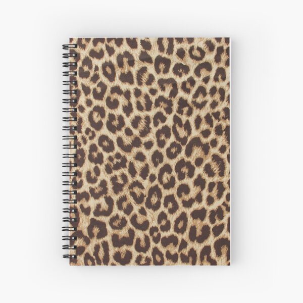"Leopard Print" Spiral Notebook for Sale by Twosided | Redbubble
