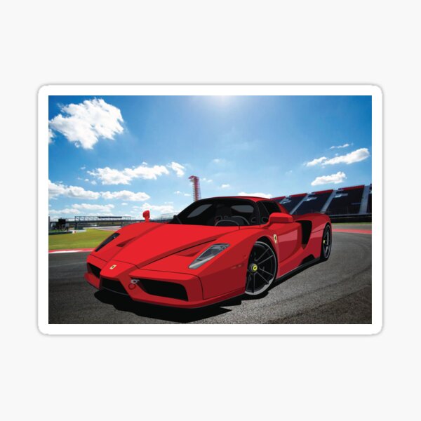 "Enzo Cartoon" Sticker by ToonMyRide | Redbubble