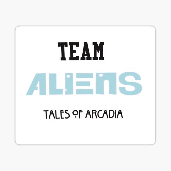 "Team Aliens (3Below)" Sticker for Sale by EctoPermafrost | Redbubble